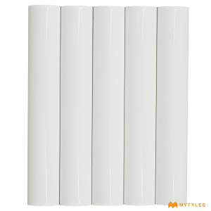 Buy 2x12 in White Fluted Wall Tile Code25237 Online